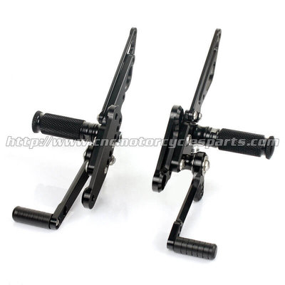 CNC Milling Aluminum Motorcycle Rear Sets For Honda Spare Parts