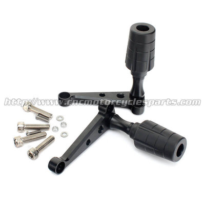 Aluminum & POM Motorcycle Frame Sliders For Yamaha VMAX1700 VMAX 1700 2009-