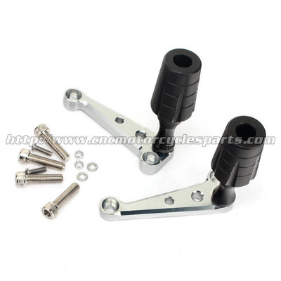 Aluminum & POM Motorcycle Frame Sliders For Yamaha VMAX1700 VMAX 1700 2009-