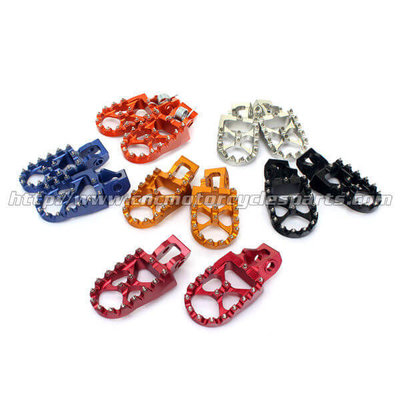 Aluminum Alloy Oversize Dirt Bike Foot pegs Footpegs KTM SX SXF 125 250 350 450 2016
