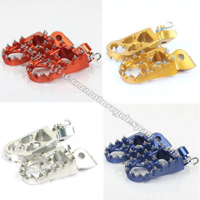 High Strength Dirt Bike Foot Pegs KTM 125 – 450cc Adventure Adjustable Footpegs