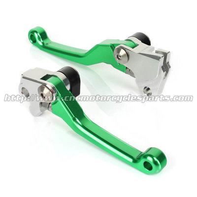 CNC Billet Motorcycle Brake Clutch Lever For KX 85 100 125 250 KX 250F 450F MX Parts