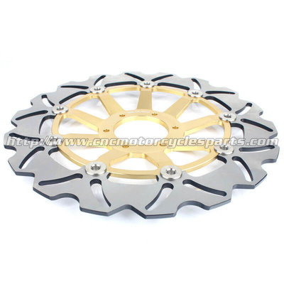 Strong Sunstar Motorcycle Brake Rotors Light Weight With Outside Diameter 296mm