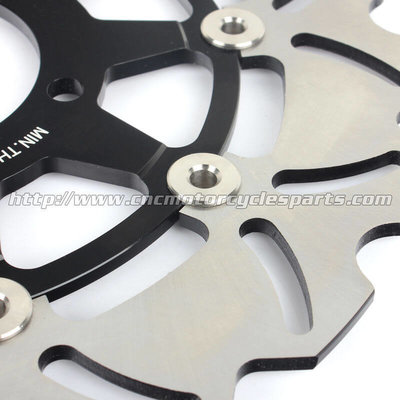 Aluminum Motorcycle Brake Disc Rotor Brake Kawasaki Z 1000 ZX10R CNC Milling