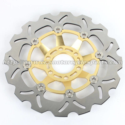 Wavy Floating Motorcycle Brake Disc Sport Brake Discs GSX 1100 Aluminum 6061