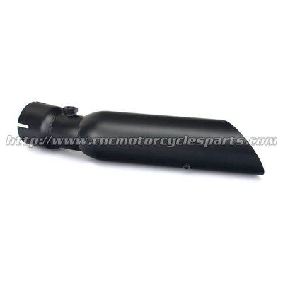 Custom Motorcycle Exhaust Mufflers With Mirror Polishing / Baking Finishing