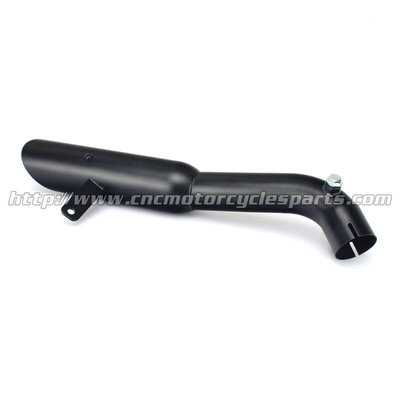 Baking Finishing Silent Exhaust Muffler With 491mm Body Length