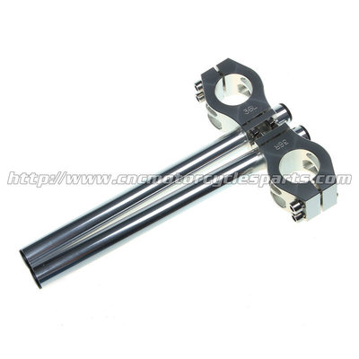 37mm Long Motorcycle Clip Ons Handlebars With Aluminum Alloy Material