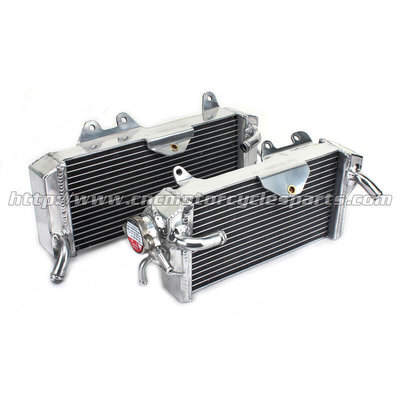 Aluminum Enduro Motorcycle Radiators For KAWASAKI KLX450F KLX 450F