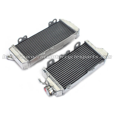 Hand Welded Aluminum MX Motorcycle Radiators Radiator For KAWASAKI KX450F KXF 450