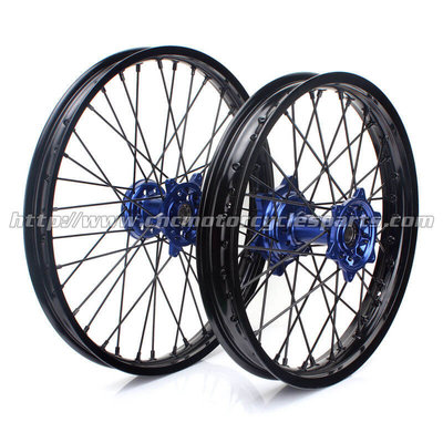 Black 21 Inch Motorcycle Wheel Rims For Yamaha Off Road Bike Parts