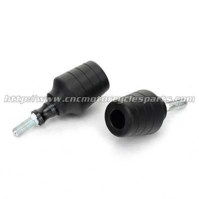 Front Motorcycle Frame Sliders Crash Knobs For BMW K1200R K1300R Black