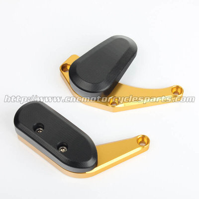 Aluminum Motorcycle Engine Sliders , CNC Finished Motorcycle Engine Guards