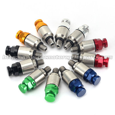 CNC Billet Aluminum Dirt Bike Bleeder Valve