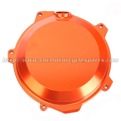 CNC Milling Dirt Bike Parts / KTM Clutch Cover with Aluminum Alloy material