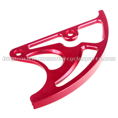 CRF450R CRF250X Dirt Bike Parts Rear Disc Guard CNC Billet Aluminum Alloy 6061 for Honda