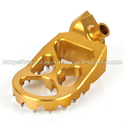 High Performance 57mm Wide Motocross Foot Pegs / Rear Foot Pegs For Dirt Bike