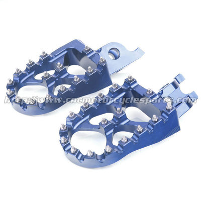 Durable Fat Wide Dirt Bike Passenger Foot Pegs For Off Road Parts