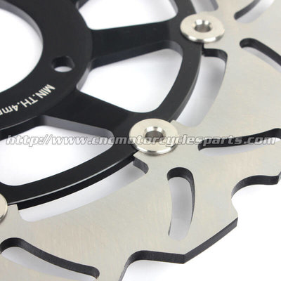 CNC Aluminium 320mm Motorcycle Brake Disc Installation Site Front Wheel