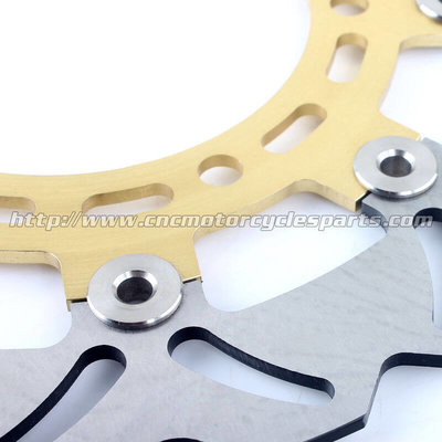 DR 650 Wave Motorcycle Brake Disc Set CNC Aluminum Alloy 6061 And Stainless Steel
