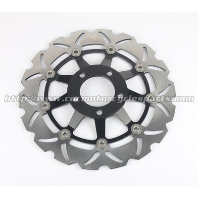 CNC Aluminum Motorcycle Brake Disc / Floating Brake Rotor GSF BANDIT 600