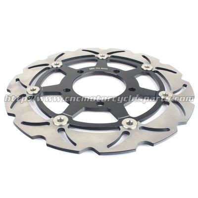 ZX6RR Motorcycle Floating Brake Disc Kawasaki ZX6R NINJA 636 Aluminum Steel