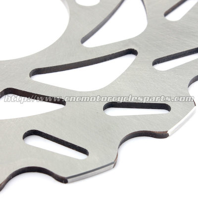 ATV / Motorcycle Brake Disc Rotor , Stainless Steel Front Disc Brake Rotor