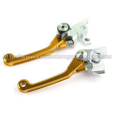 RM RMZ 250 450 Motorcycle Brake Clutch Lever For Suzuki Motorcross Bike Gold