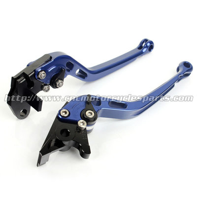 Long Straight Racing Motorcycle Brake And Clutch Levers With Surface Finished