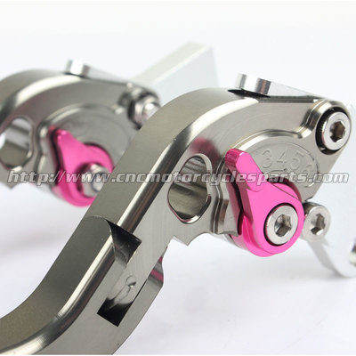 Panigale 899 Pink Motorcycle Levers , Brake Pump Cnc Brake And Clutch Levers