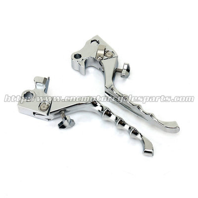 Electroplating Motorcycle Brake Clutch Lever For Harley Davidson Cafe Racer Parts