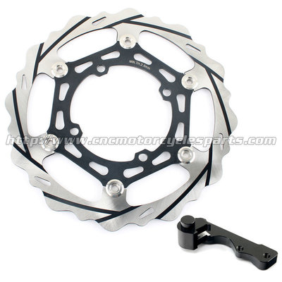 Kawasaki Motorcycle 270mm Oversize Brake Disc KX 125 250 And Aluminum Bracket