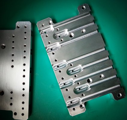 Aluminium Test Block Custom CNC Machining Milling Parts Highly Precise