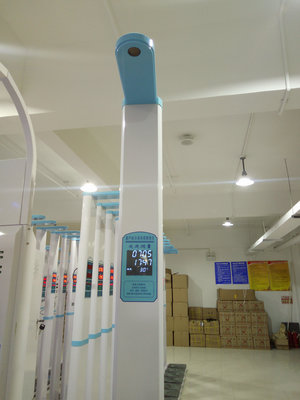 Physician weighing Scale and Ultrasonic height rod body health scale with BMI calculate waterproof scale