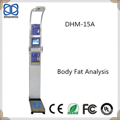 Blood pressure and Fat Coin-operated Ultrasonic Electronic Height and Weight Body Fat Scale balance DHM-15A