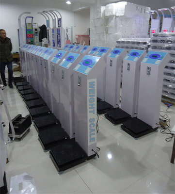 DHM-3 Electronic Weighing Scales, Coin operated Balance and Baggage Scale measuring machine coin weight scale machine