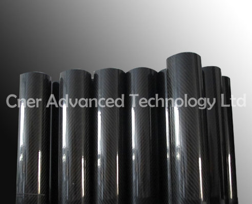 Carbon fiber tube, carbon fiber telescopic pole, carbon fiber telescoping tube