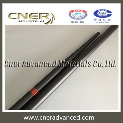 45 feet stiffness carbon fibre telescoping tube for camera mast pole with clamps