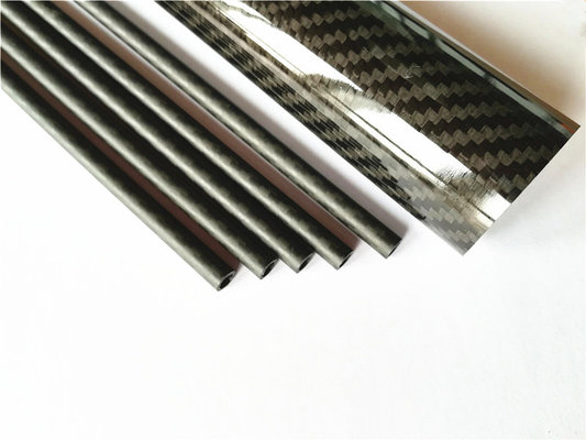 Customized high quality factory price carbon fiber tube, carbon fibre pipe