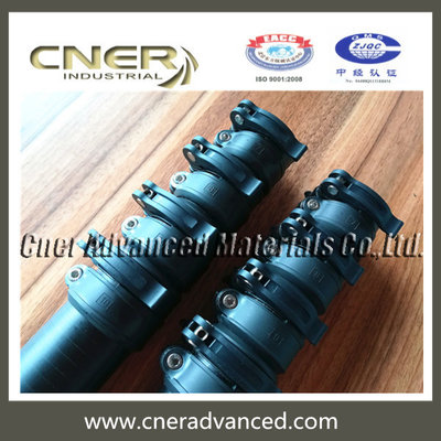 High stiffness 30 feet carbon fiber telescopic pole, telescoping pole