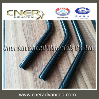 Carbon fiber bend, OD 18mm carbon fibre elbow, carbon fiber goose neck, matte and glossy finish
