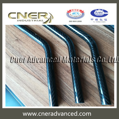 Carbon fiber bend, OD 18mm carbon fibre elbow, carbon fiber goose neck, matte and glossy finish