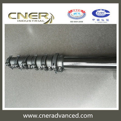 Telescopic 37 feet carbon fiber pole, telescoping tube for window cleaning, extenstion pole