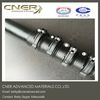 Pure carbon fiber 33 feet telescopic pole with scratch matte finish, telescopic pole for water fed window cleaning pole