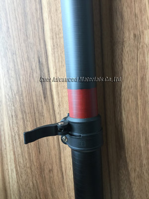 Pure carbon fiber 36 feet telescopic pole with scratch matte finish, telescopic pole for water fed window cleaning pole