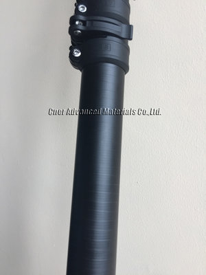 Pure carbon fiber 36 feet telescopic pole with scratch matte finish, telescopic pole for water fed window cleaning pole