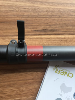 Pure carbon fiber 37 feet telescopic pole with scratch matte finish, telescopic pole for water fed window cleaning pole