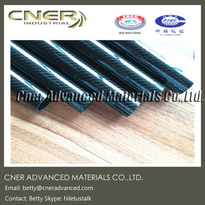 Carbon fiber tube, ID 18mm twill weave carbon fibre rod, carbon fiber pole, matte and glossy finish