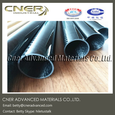Carbon fiber tube, ID 16mm twill weave carbon fibre rod, carbon fiber pole, matte and glossy finish