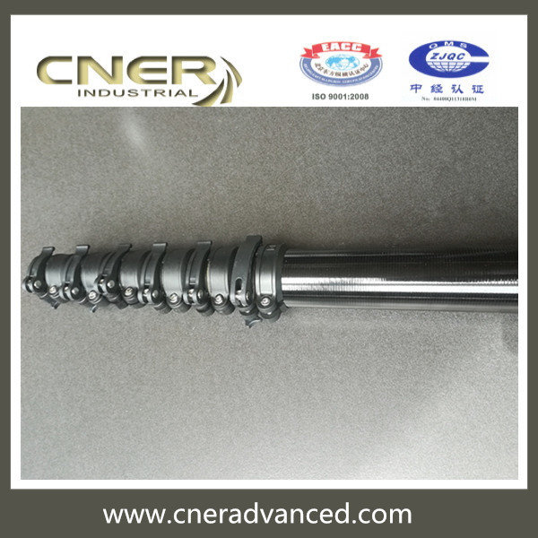 Telescopic 37 feet carbon fiber pole, telescoping tube for window cleaning, extenstion pole